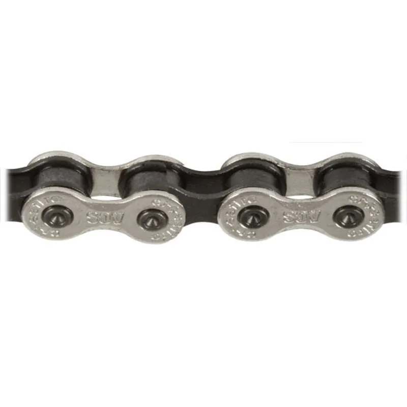 ACS Crossfire Singlespeed Chain in Nickel/Black